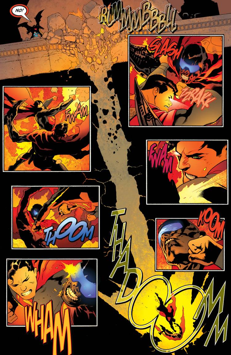 Superman vs Eradicator Rocks the Moon in Issue #6 Preview