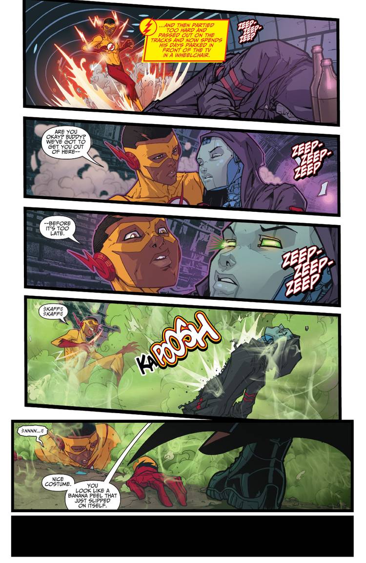 Kid Flash Races Into the First Teen Titans: Rebirth Preview