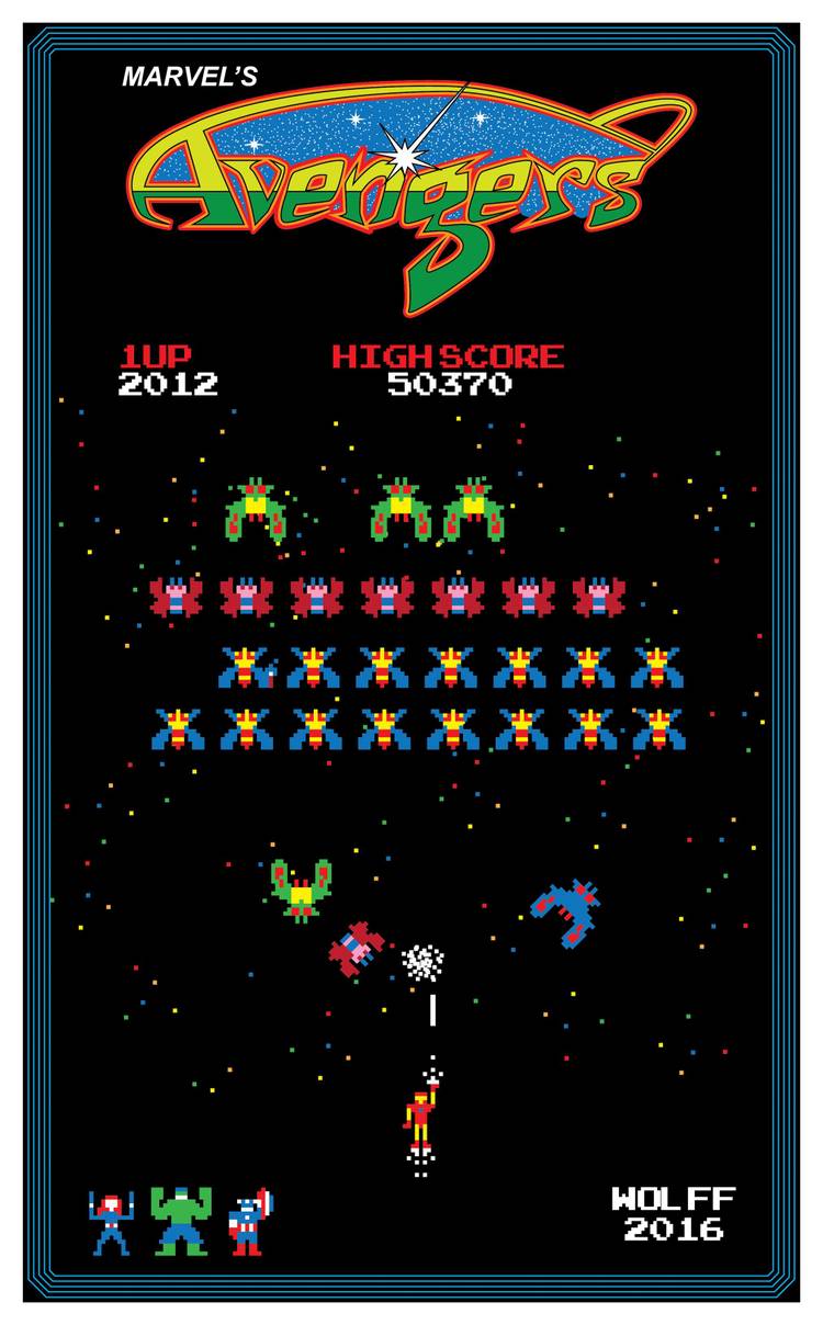 Comic Book Character/Video Game Mash-Ups!