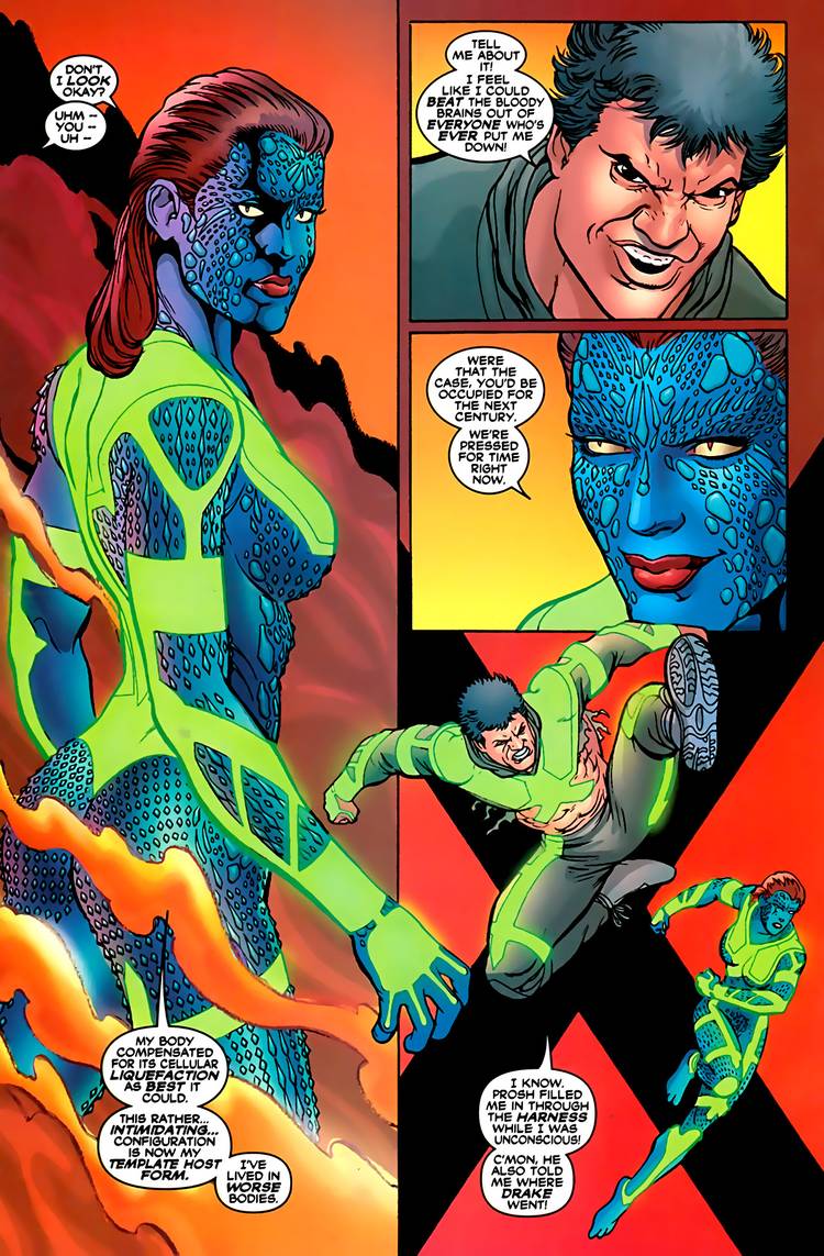 How Did Mystique Get Scaly in the Comics?