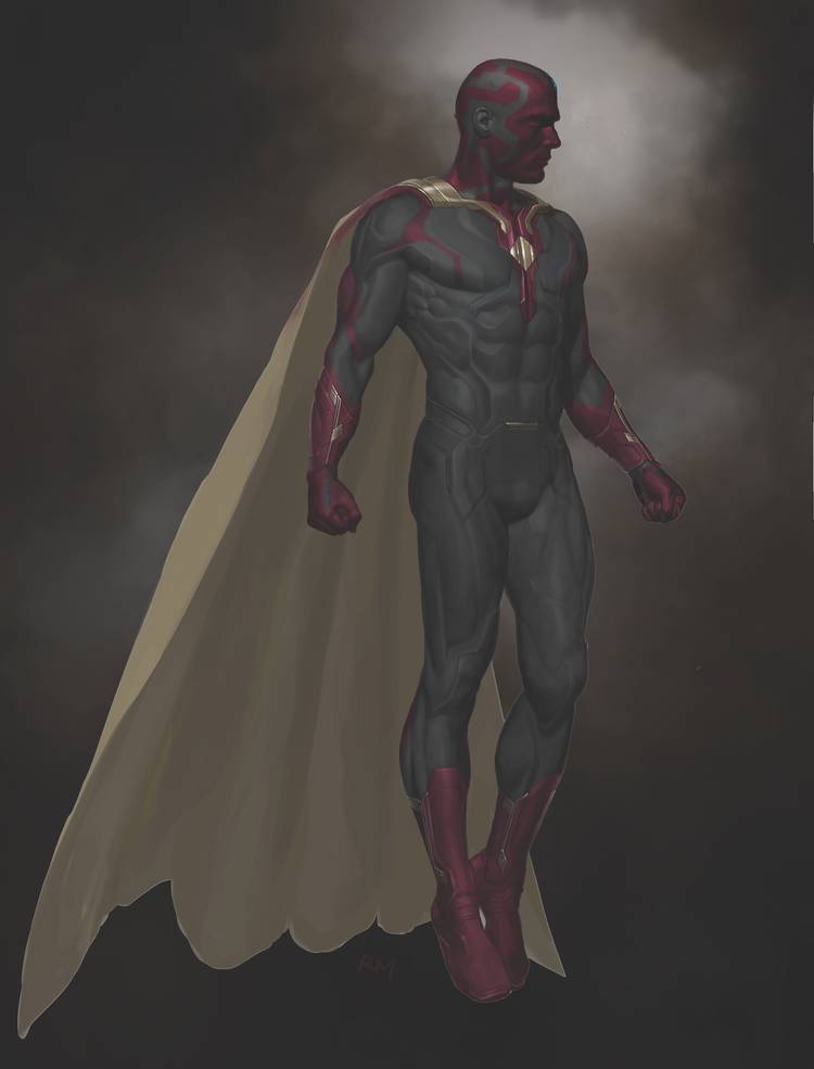 Vision Is A Sharp-Dressed Synthezoid in Captain America: Civil War ...