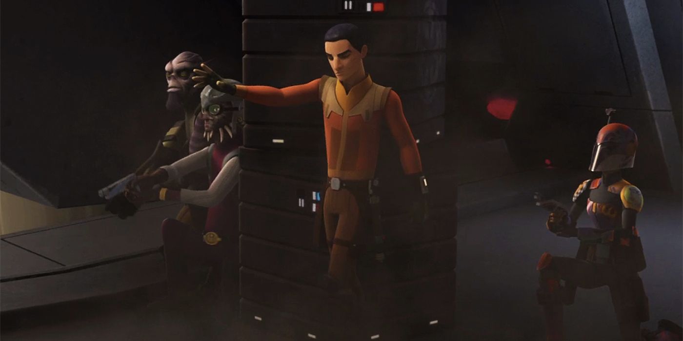 Ezra Takes On An Imperial Walker In Star Wars Rebels Clip | CBR