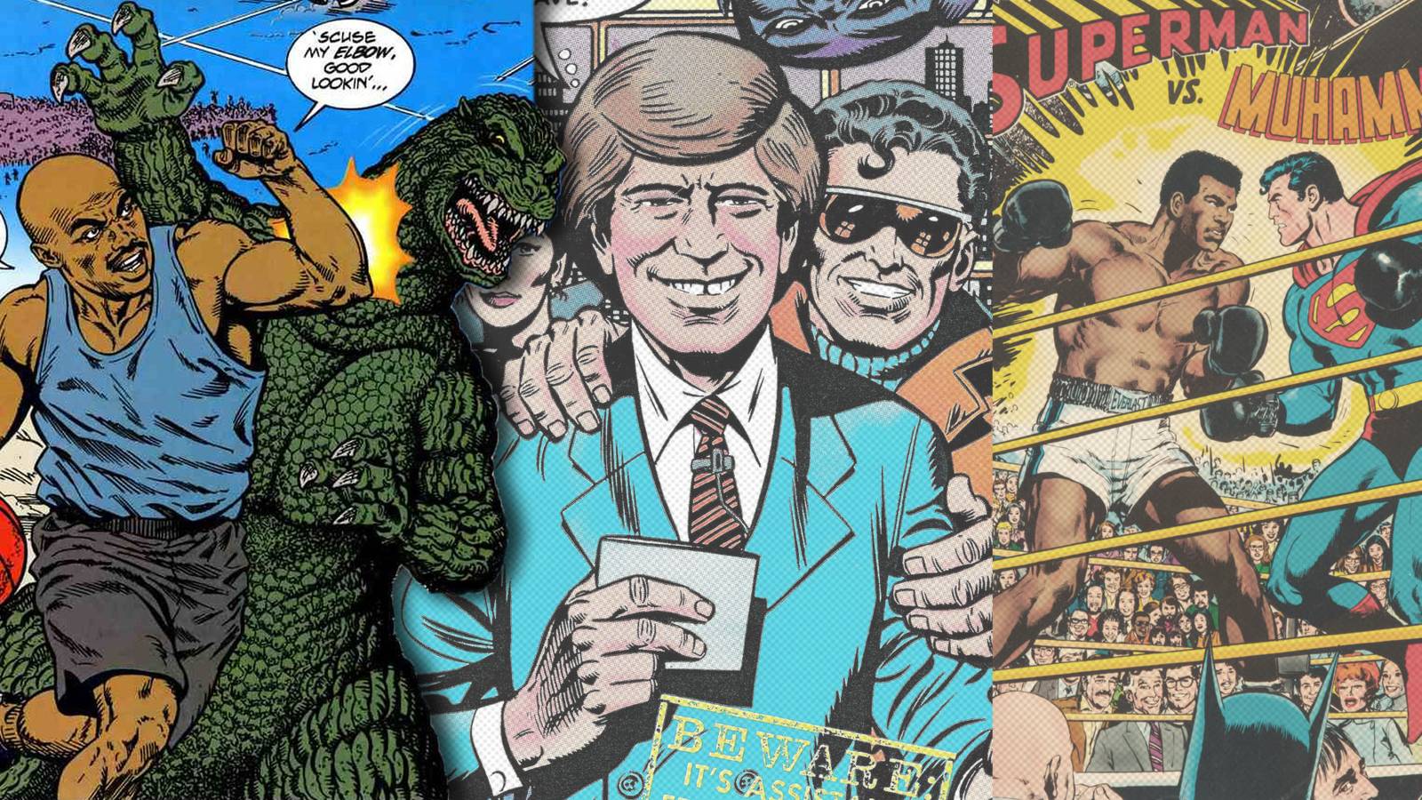 A History of Unexpected Celebrity Comic Book Appearances