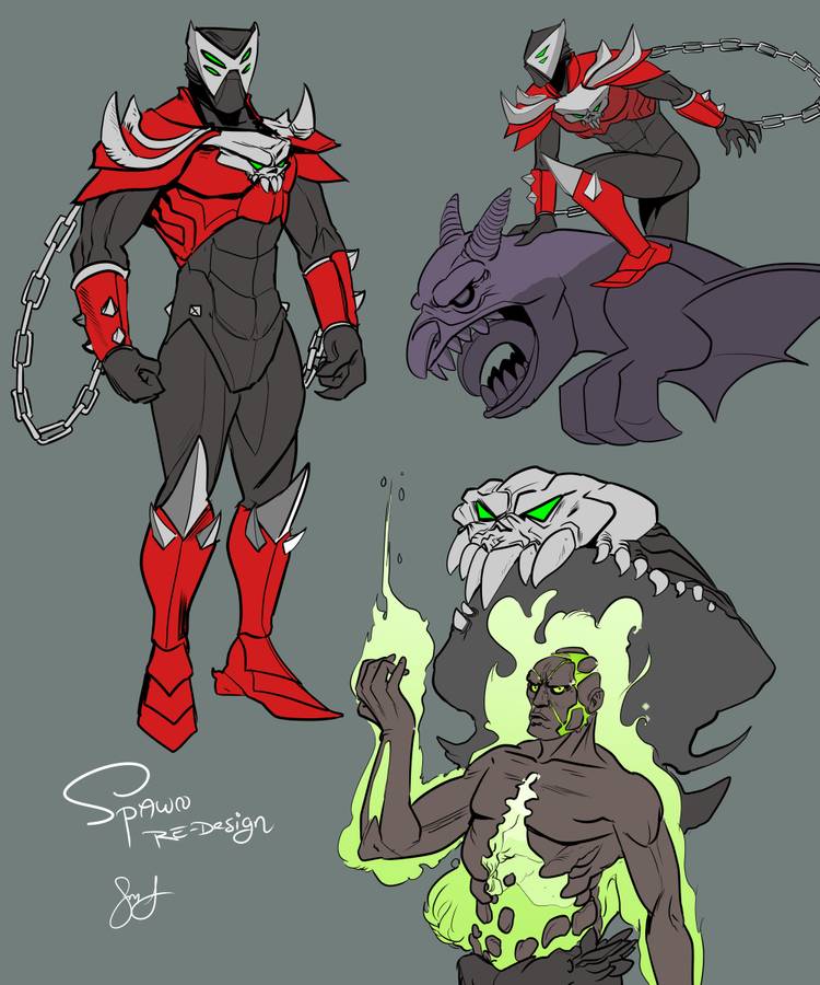 The Line It Is Drawn - Comic Book Characters: Redesigned!