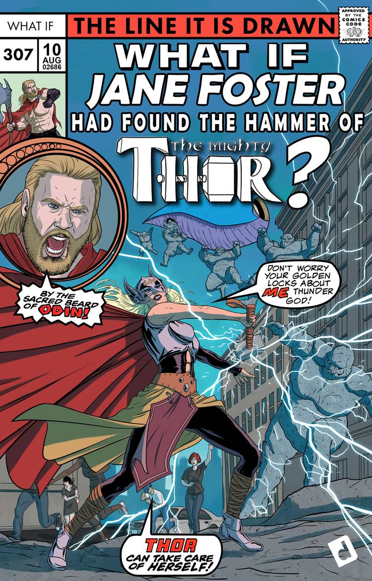 The Line It Is Drawn Presents Classic Comic Book Cover Homages!