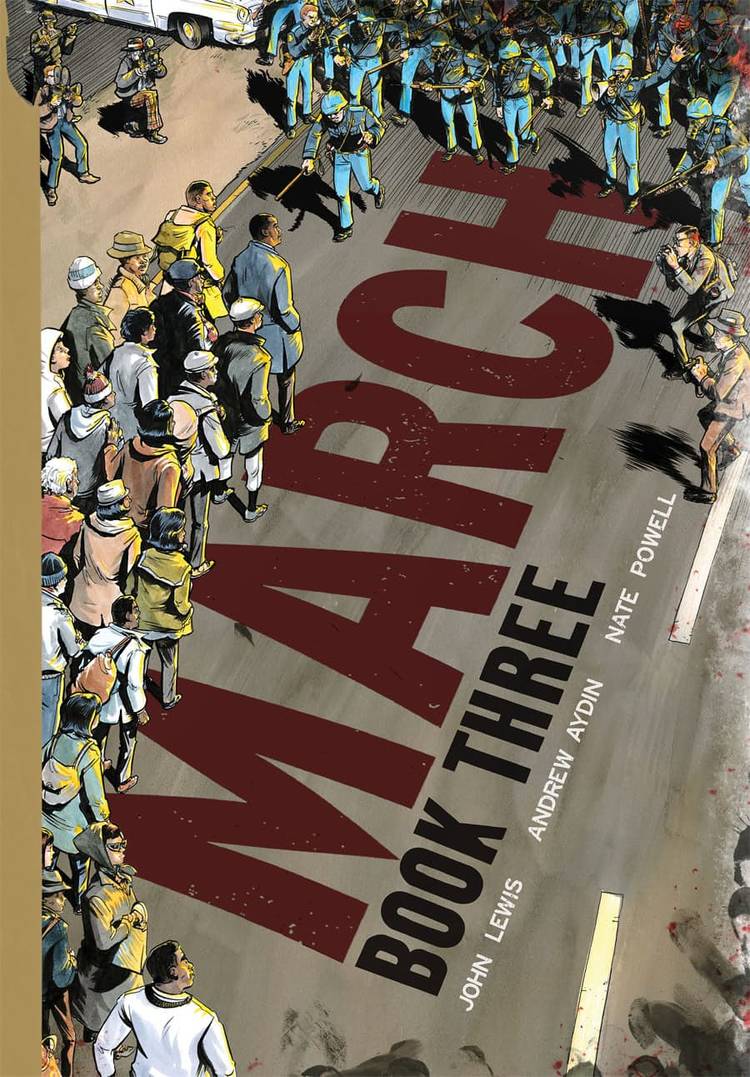 March Becomes First Graphic Novel to Win National Book Award