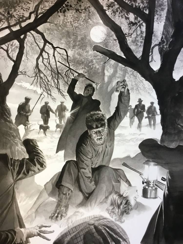 Alex Ross Unveils Universal Monsters Paintings