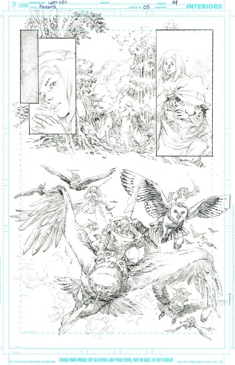 DC Debuts First Look at Kamandi Challenge Art