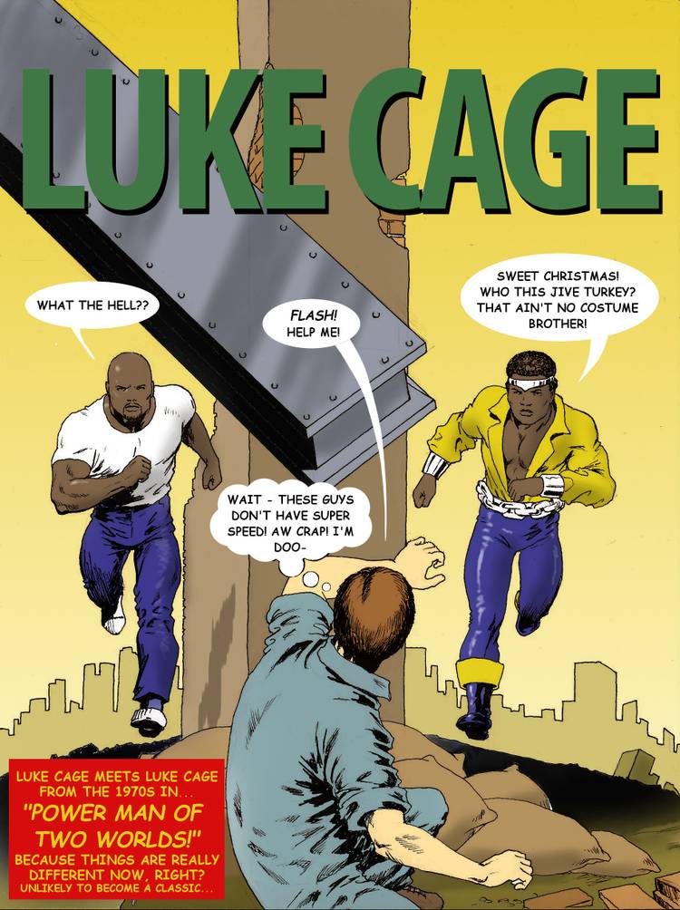Line it is Drawn: Luke Cage Takes Over Classic Comic Covers!