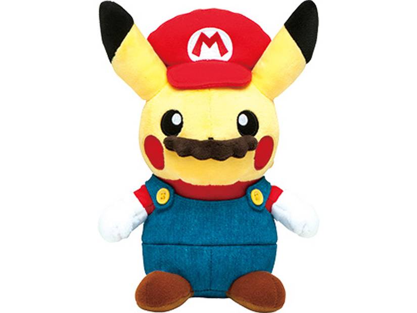 Pikachu Meets Mario in New Pokemon Merchandise