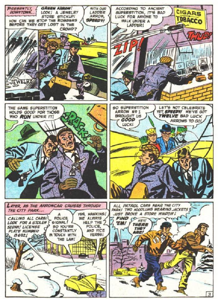 Did Green Arrow Really Have a Dead Black Cat Arrow?