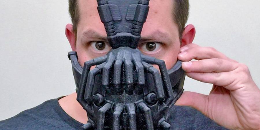 Own the Darkness With A 3D-Printed Bane Mask
