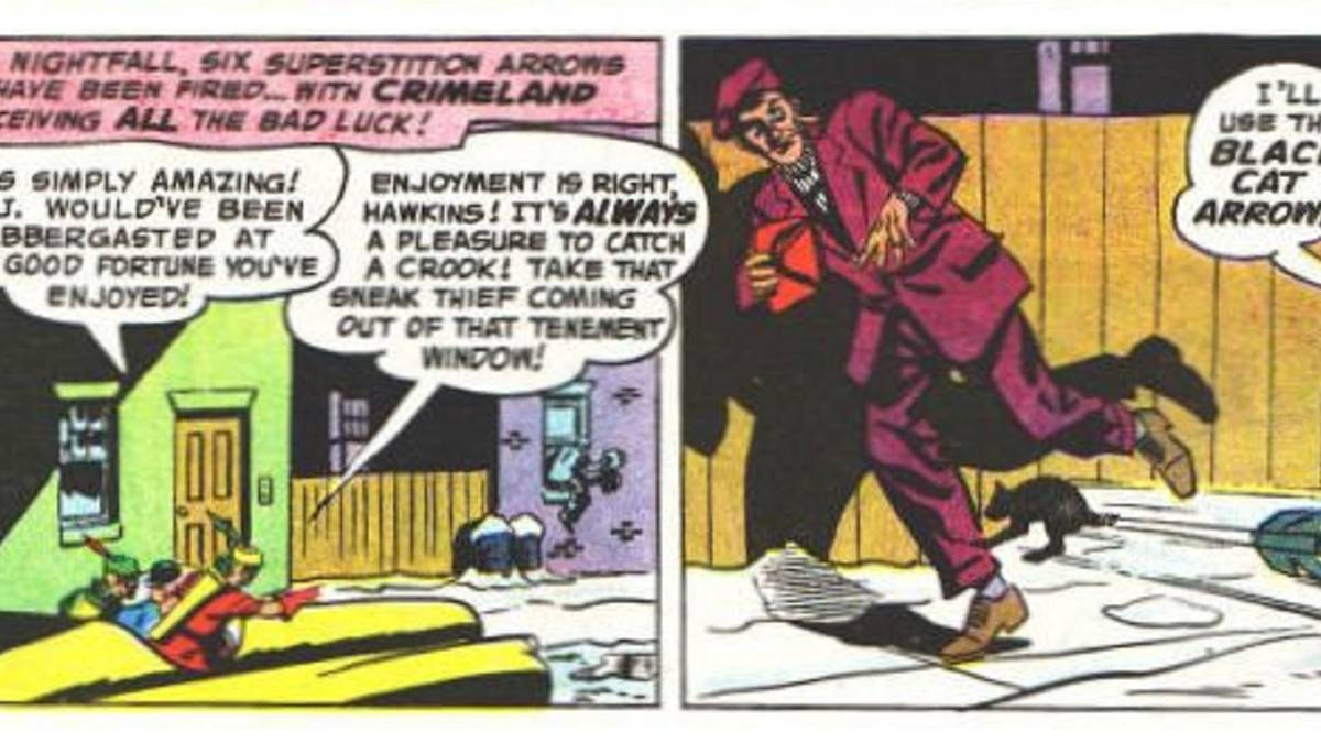 Did Green Arrow Really Have a Dead Black Cat Arrow?