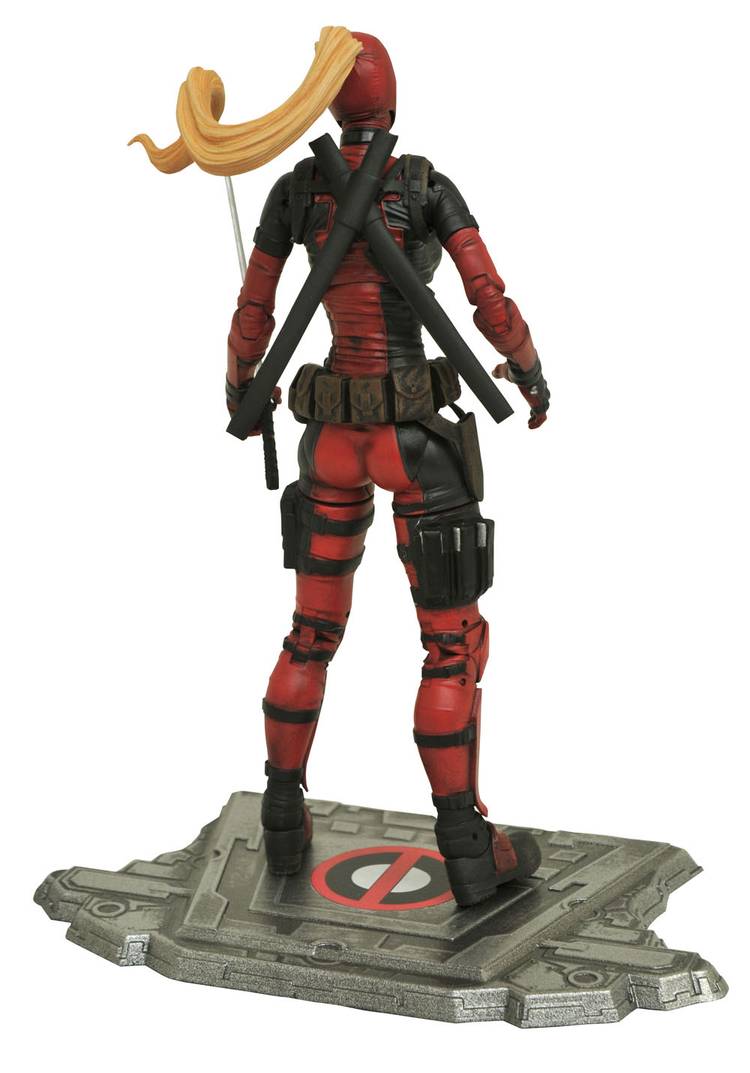 Lady Deadpool and Headpool Join Marvel Select Toy Line