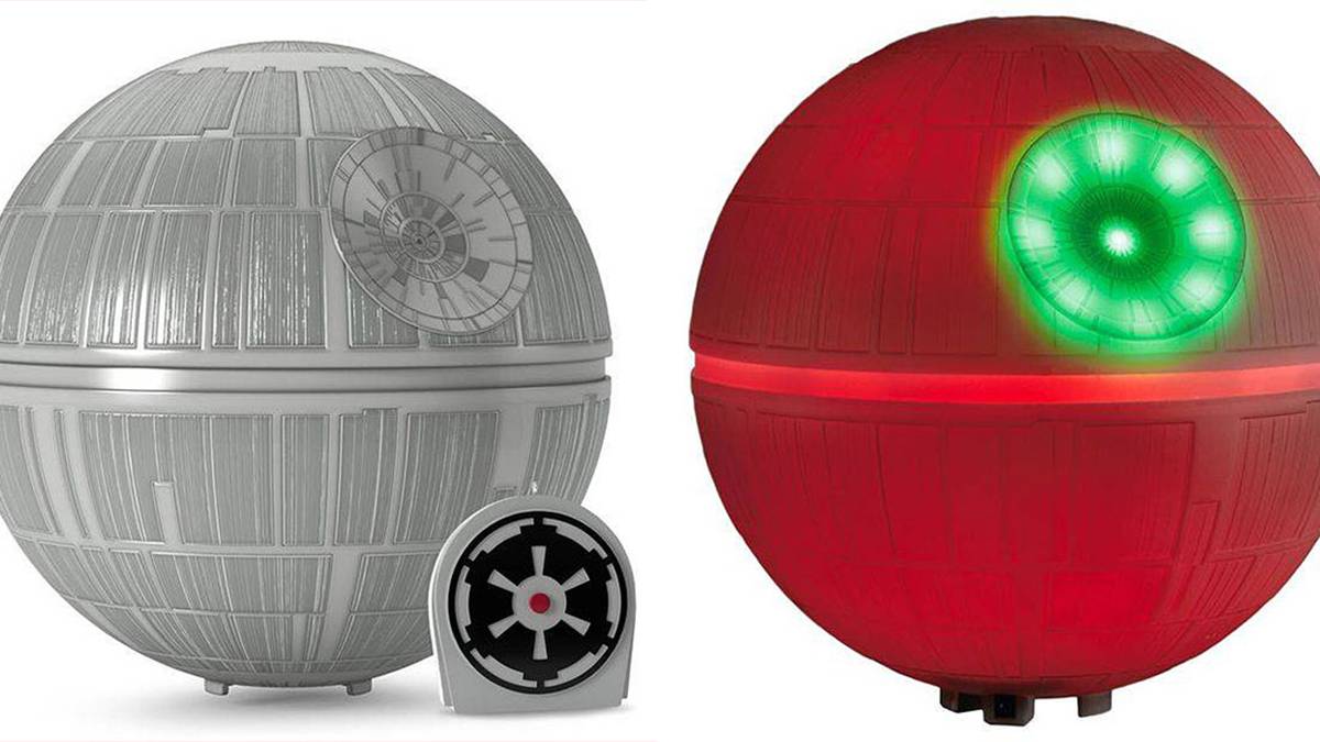 Behold The Power Of This Death Star Christmas Tree Topper
