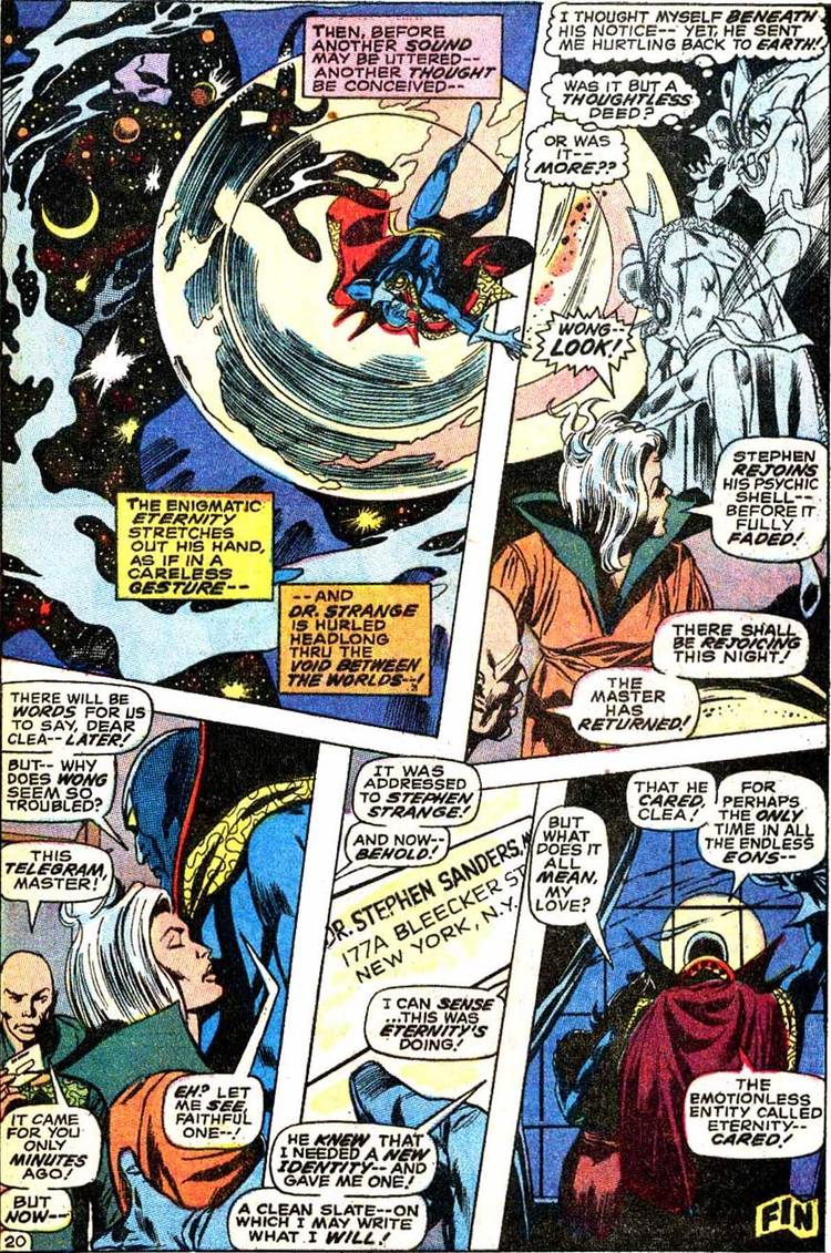Why Did Doctor Strange Used to Wear a Full Face Mask?