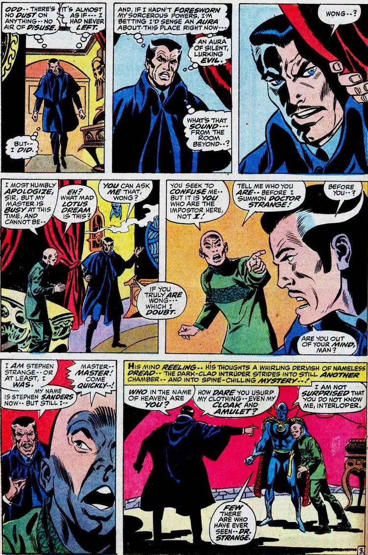 Why Did Doctor Strange Used to Wear a Full Face Mask?