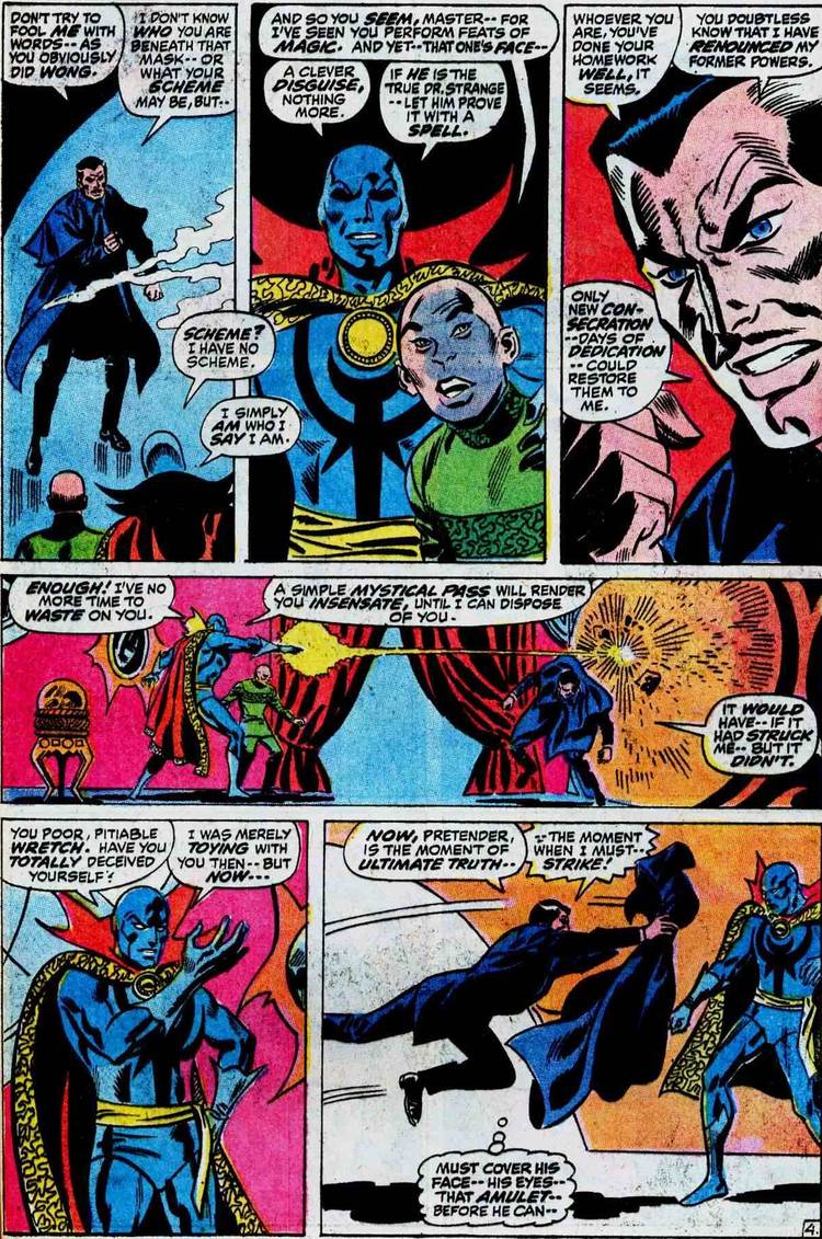 Why Did Doctor Strange Used to Wear a Full Face Mask?