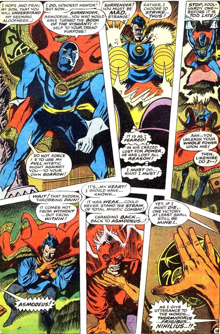 Why Did Doctor Strange Used to Wear a Full Face Mask?