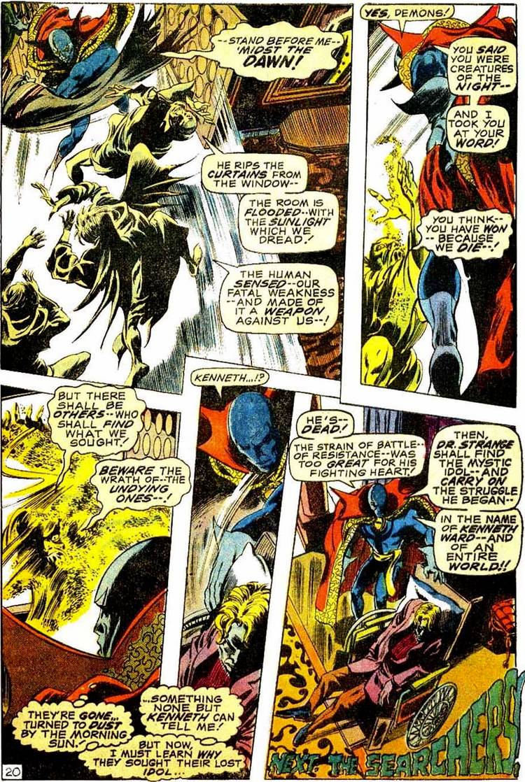 Why Did Doctor Strange Used to Wear a Full Face Mask?
