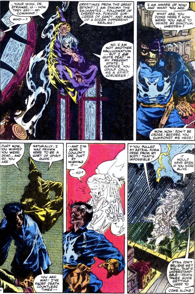 Past Was Close Behind: A Dr. Strange Movie...in 1982?!