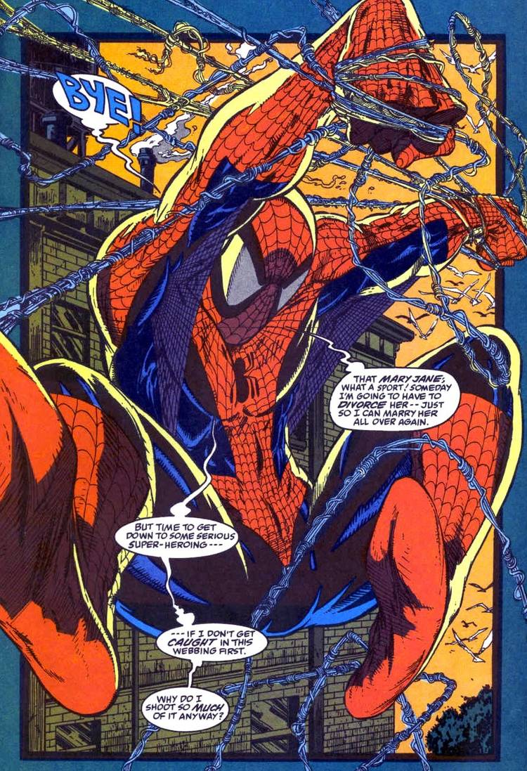 Comic Legends: The Secret Origin of Spider-Man's Spaghetti Webbing!