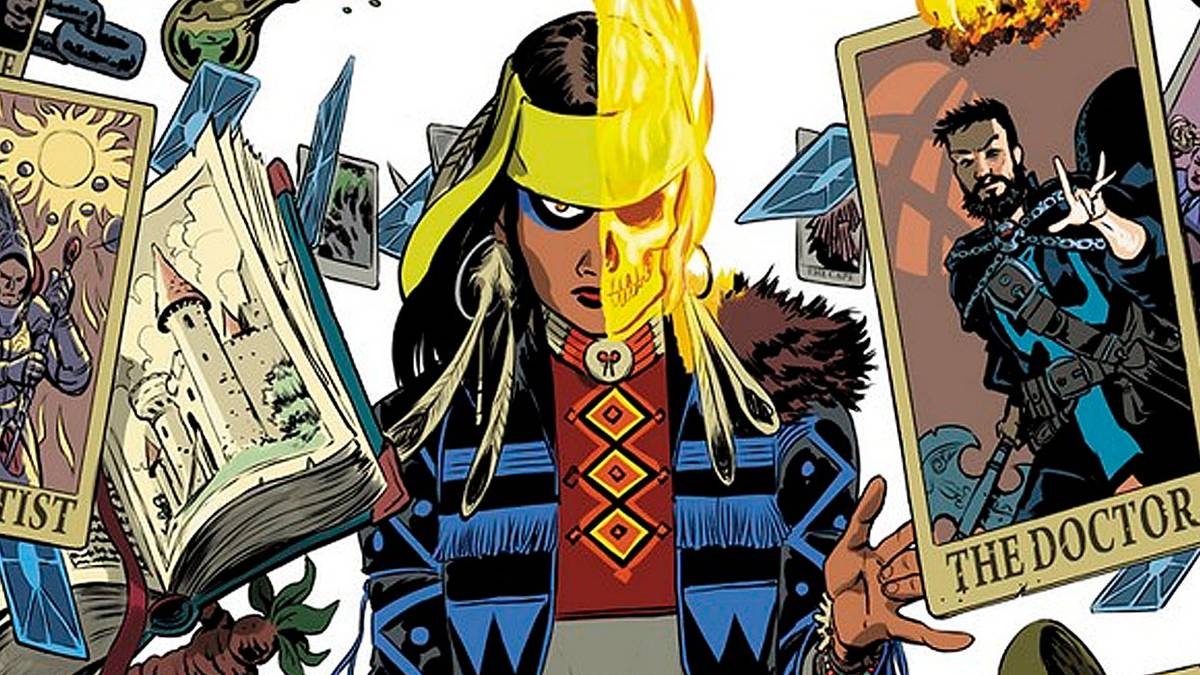Native American Ghost Rider Joins Spirit of Vengeance Mythology