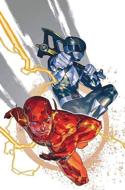 DC Unveils Justice League/Power Rangers #1 Variant Covers