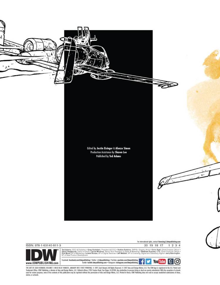 The Art of Zach Howard, Vol. 1: Wild Blue Yonder