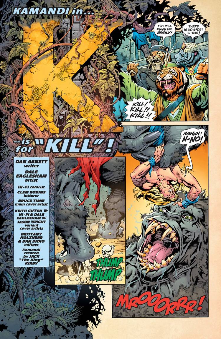 The Kamandi Challenge #1
