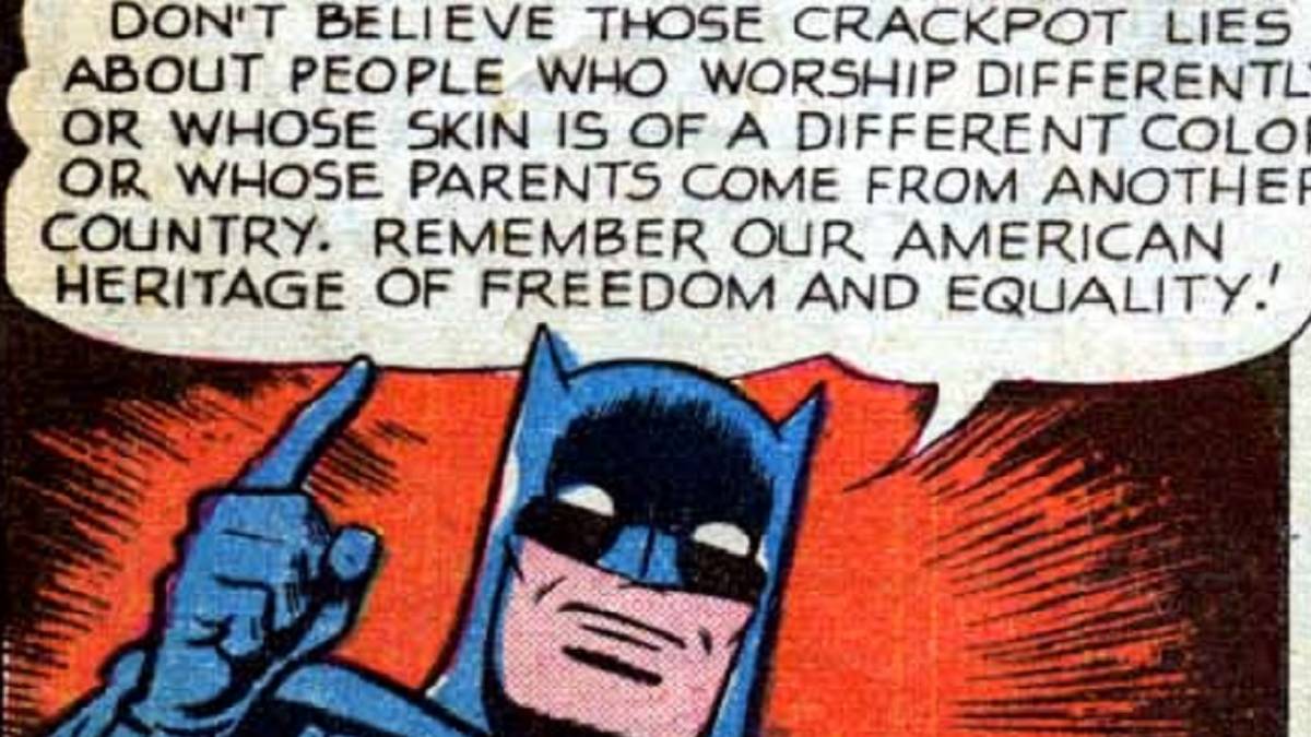 Batman's Thoughts on Refugees