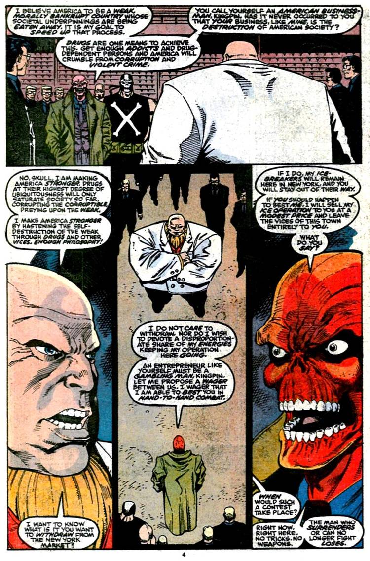 Why Are Red Skull and Kingpin Fighting in Their Underwear?