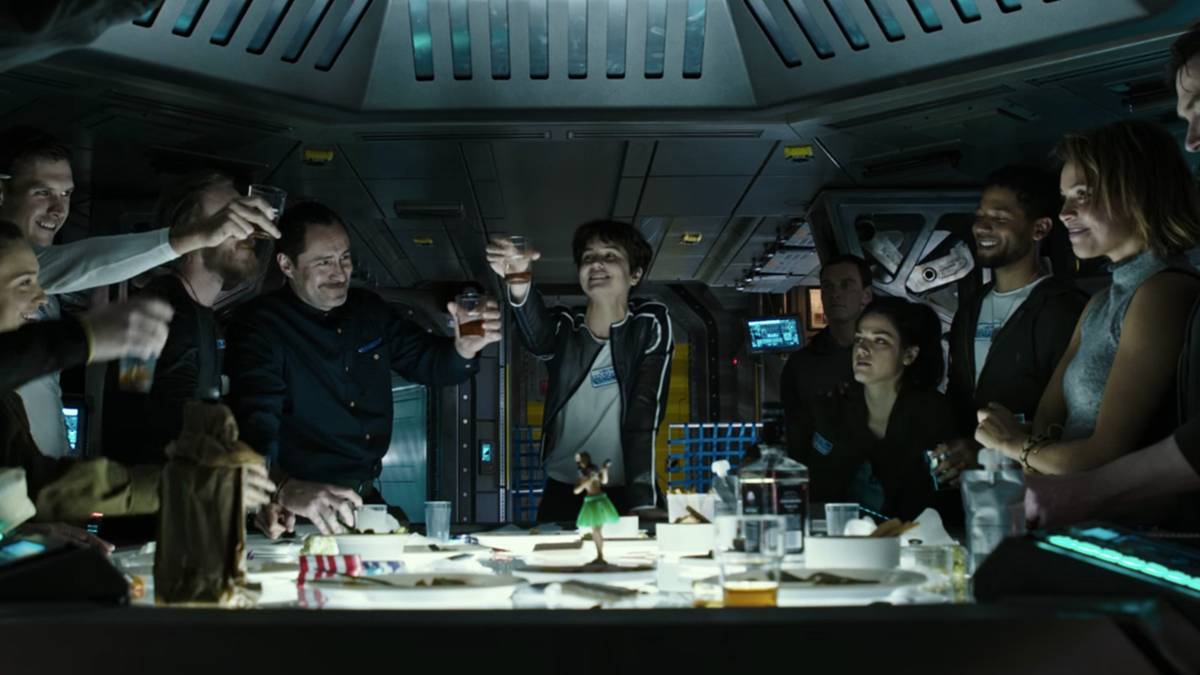 Alien: Covenant Drops Ominous, Full-Length 'Last Supper' Scene