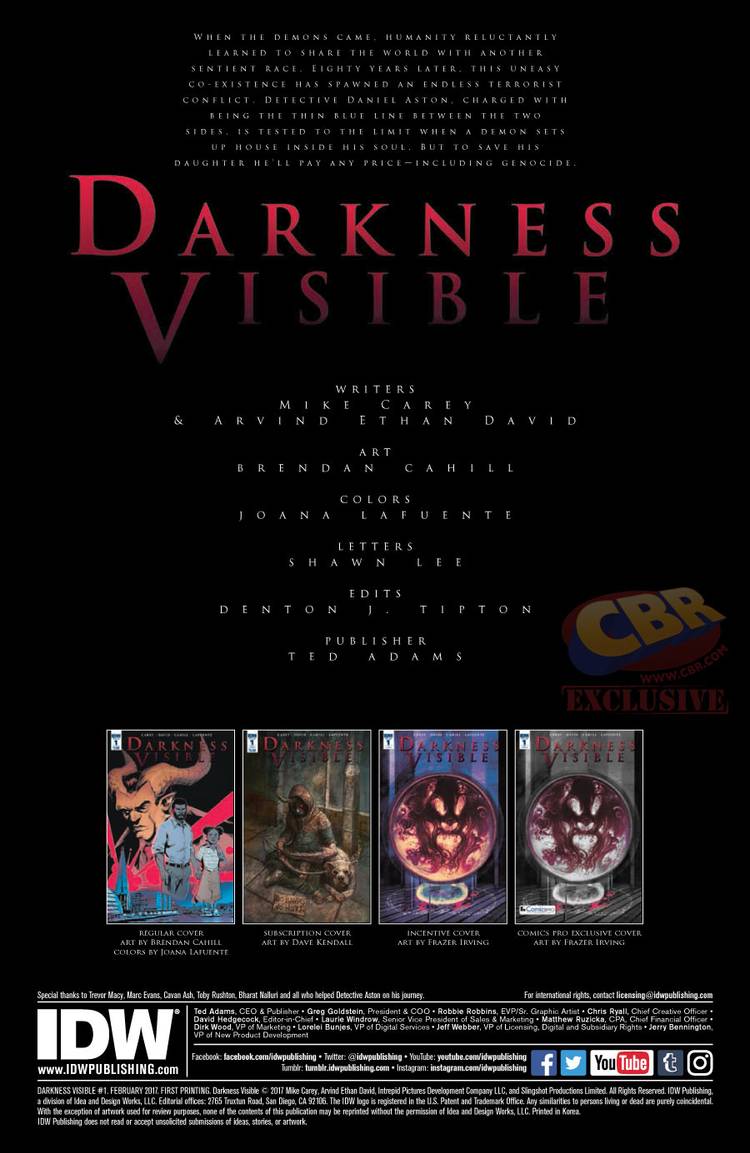 Darkness Visible #1 (EXCLUSIVE PREVIEW)