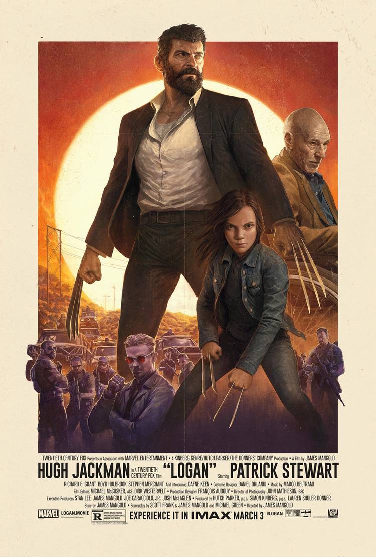 Logan And X-23 Are Ready To Rumble On New Vintage-Style IMAX Poster