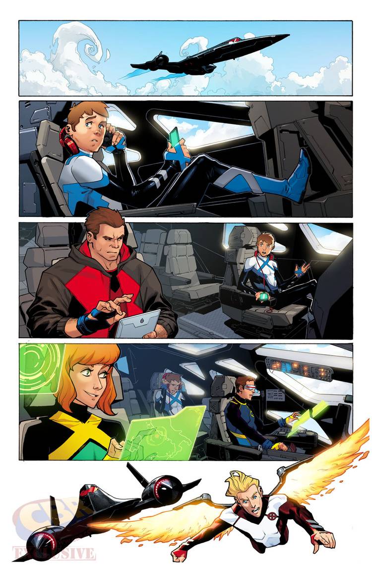 EXCLUSIVE: First Look at X-Men Blue #1 by Bunn & Molina