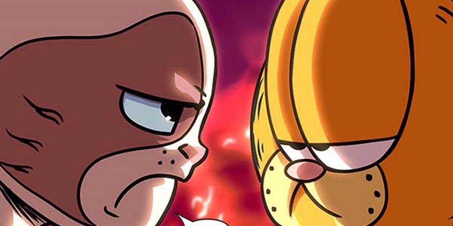 Grumpy Cat/Garfield Crossover On The Way From KaBOOM! & Dynamite