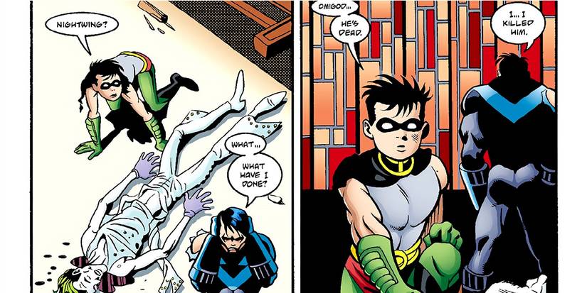 Knight Terrors Isn't the First Time Nightwing Revealed his Dark Side in ...