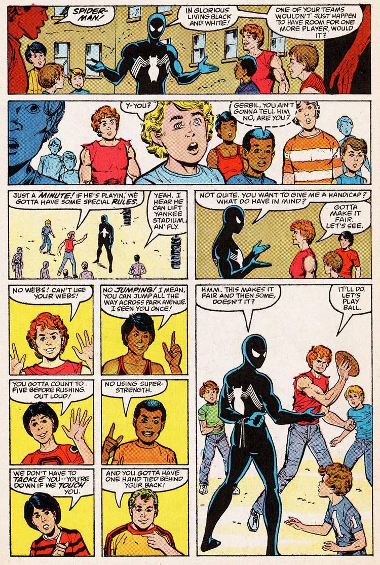 That Time Spider-Man Won a Football Game to Save the Universe