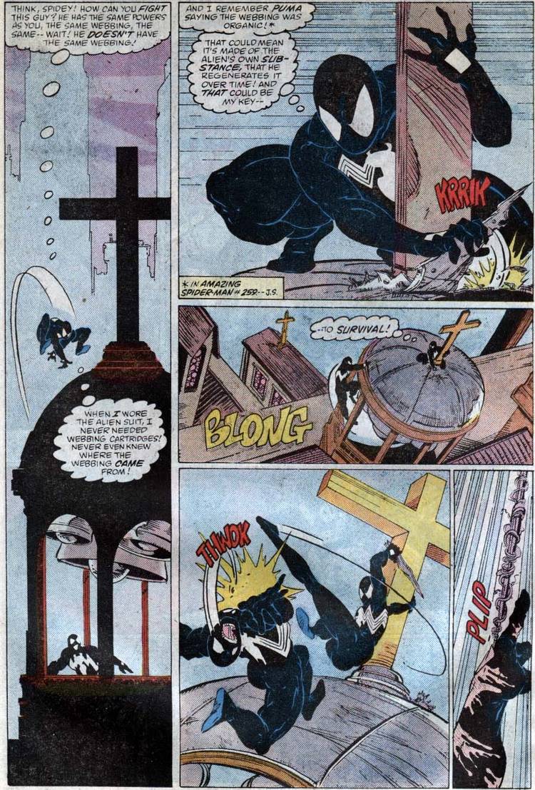 Where Does Venom's Webbing Come From?