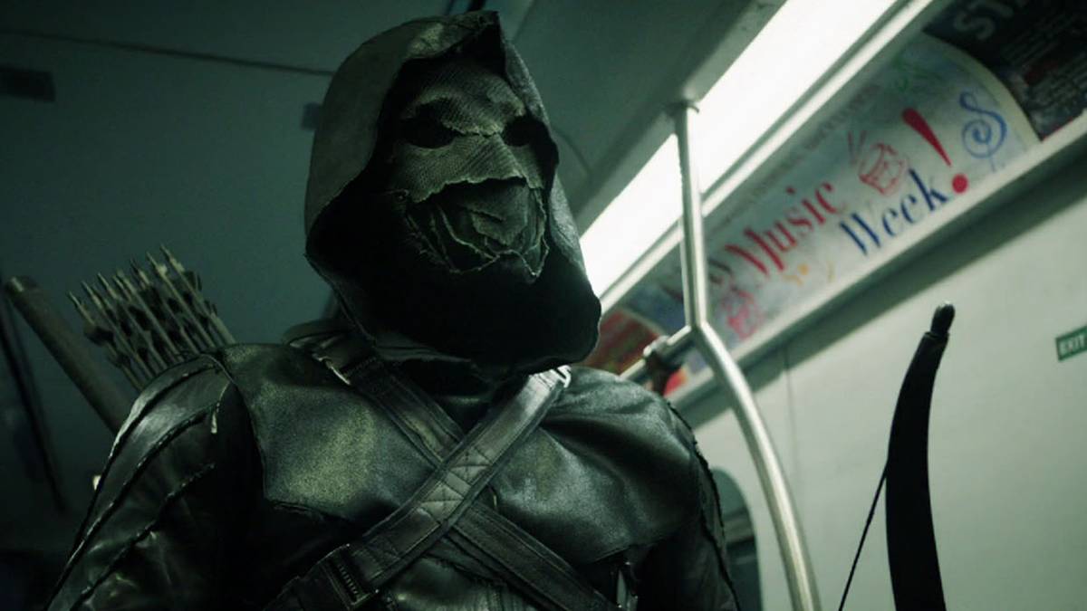 Arrow: Prometheus Mask Concept Art was Comics Accurate