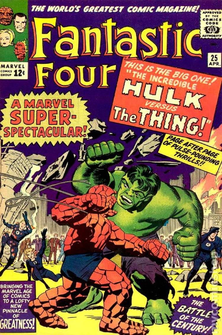 History of Hulk vs Thing Fights