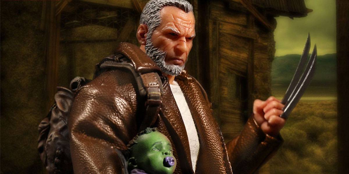 Mezco's Old Man Logan Comes Complete with Hulk Baby