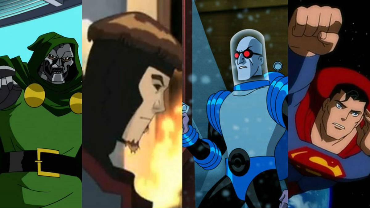 The 15 COOLEST Animated Adaptations Of Superheroes (And Villains)