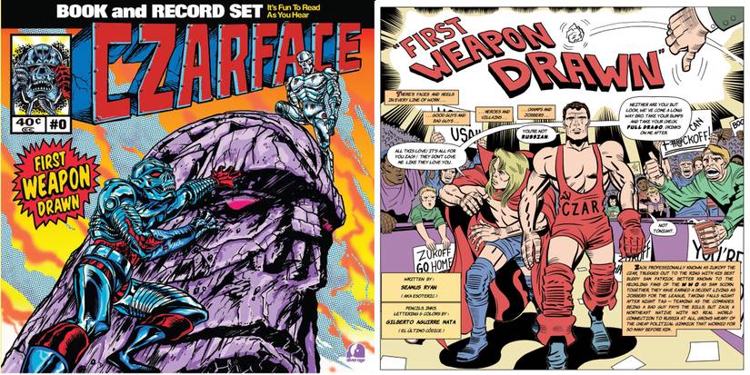 Rap's Czarface Comes to Life Through Throwback Vinyl-Comic Combo