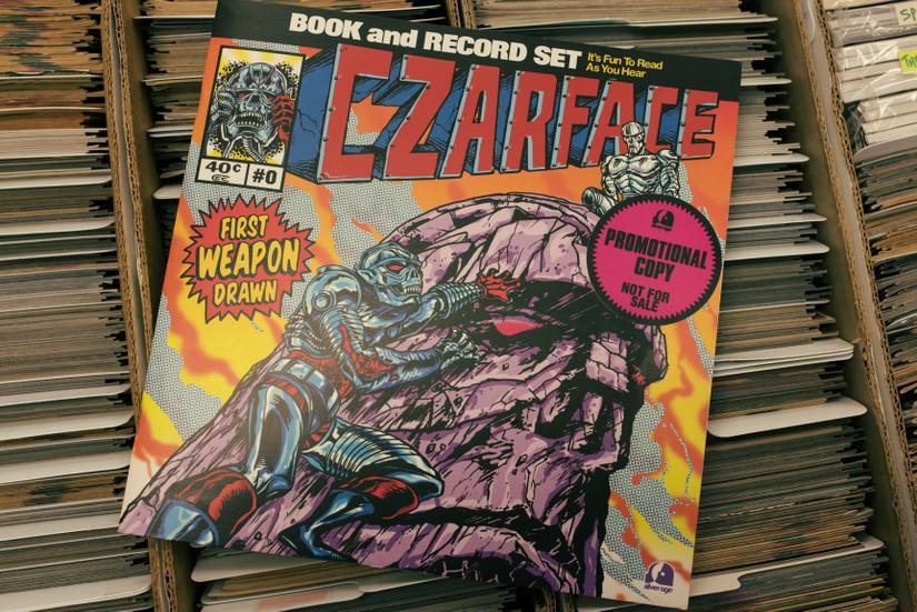 Rap's Czarface Comes to Life Through Throwback Vinyl-Comic Combo