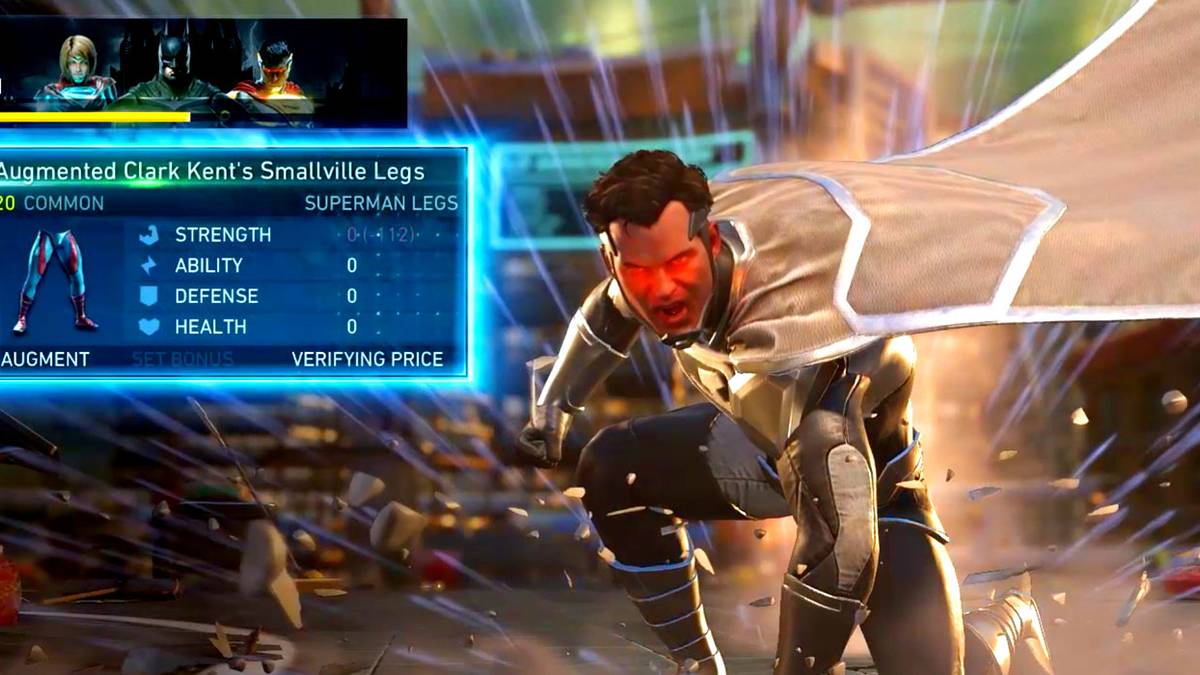 Injustice 2 Introduces and Explains Power-building Gear System