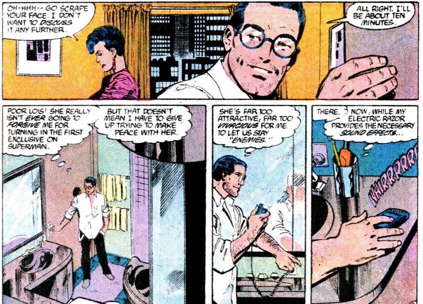 How Does Superman Cut His Hair?