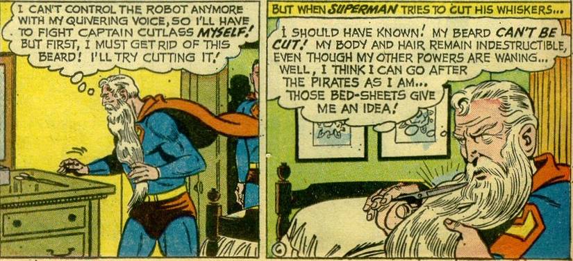 How Does Superman Cut His Hair?