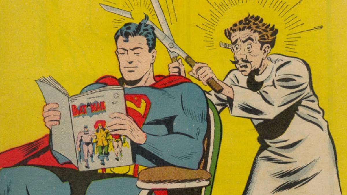 How Does Superman Cut His Hair?